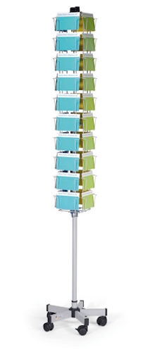 Postkort stativ med 40 lommer, Sølv farve HPKR40 623-113-014-652 ...